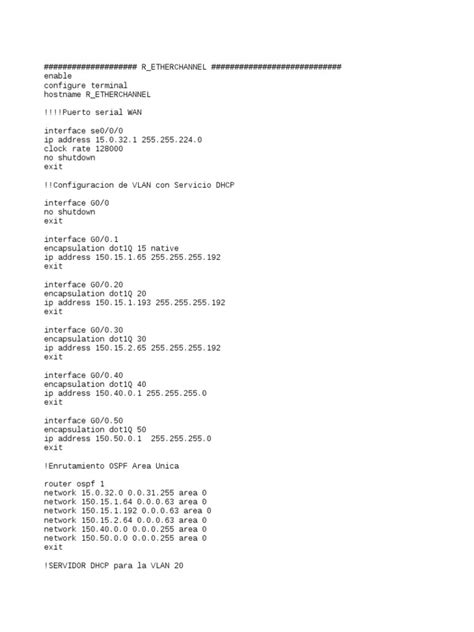 cisco script vlan dhcp pdf transmisión de datos estándares