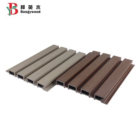 Fireproof And Water Proof Outdoor Exterior Wpc Capped Slatted Composite Wall Cladding Wpc Fireproof And Water Proof Outdoor Exterior Wpc Capped Slatted Composite Wall Cladding Wpc