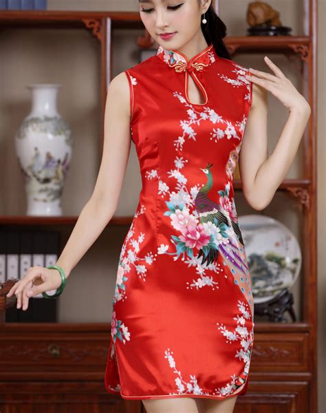 2022女式夏装中式连衣裙复古民国风改良日常无袖立领款旗袍s Xxl 阿里巴巴