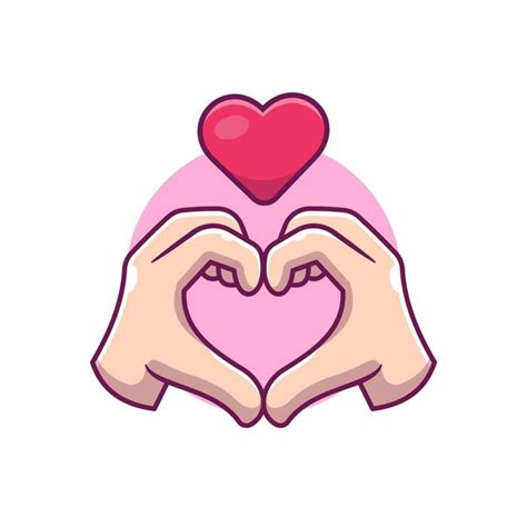 Heart Hand Emoji Vector Art Icons And Graphics For Free Download