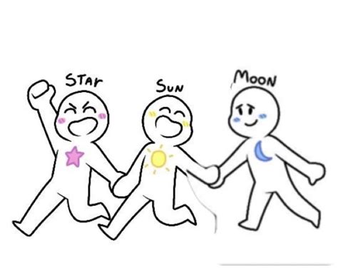three best friends funny doodles and character sketches