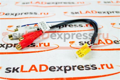 Mini ISO RCA переходник для магнитолы на Лада Веста | купить запчасти ...