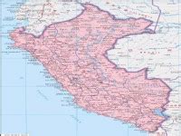 秘鲁地图 秘鲁地图库
