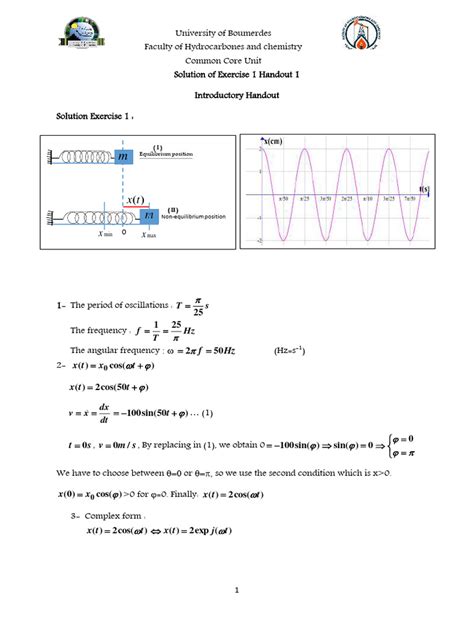 Handout 1 Solution Exercise 1 Pdf