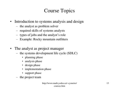 Ppt Itec 3010 Systems Analysis And Design I Powerpoint Presentation Id466992