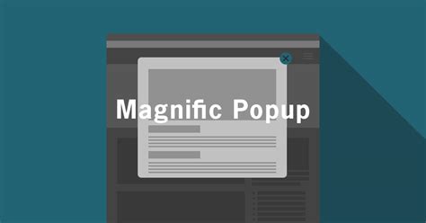 Jquery Magnific Popup At Jeanette Upshaw Blog