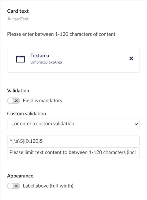 nested content using custom validation on property fails to validate