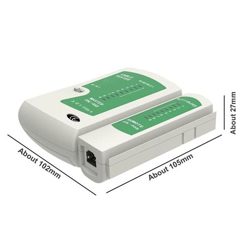 Network Cable Tester Rj45 Rj11 Rj12 Cat5 Utp Lan C Grandado