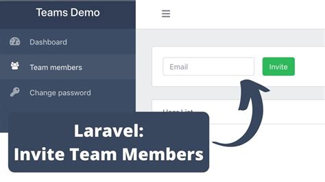 Laravel Auth Team Invitations New In Quickadminpanel Youtube