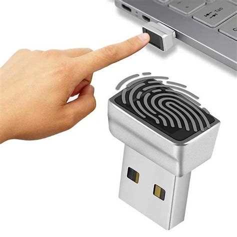 Verilux USB Fingerprint Reader For Windows 10 11 High Precision Bio Metric Capacitive