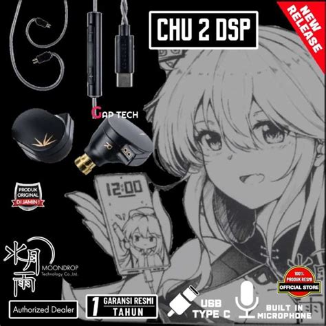 Promo Moondrop Chu Ii Chu 2 Dsp Type C Mic In Ear Monitor Earphone