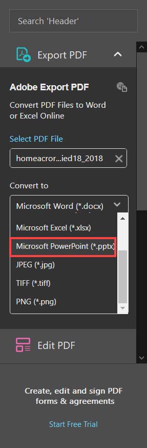 How To Convert PDF To PPT Turn PDF To PPTX Or PPT File