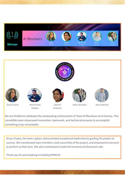 divya chopra on linkedin ai hackathon teamsuccess leadership