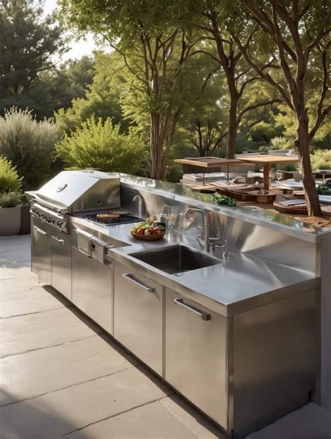 21 Minimalist Outdoor Kitchen And Bar Ideas Peak Patio Life Outdoor