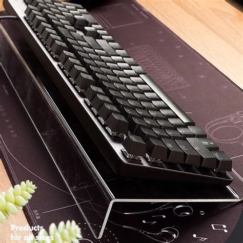 Weiliang Keyboard Stand Holder For Computer Keyboard Stand Riser Clear Tilted Pc Keyboard Cover