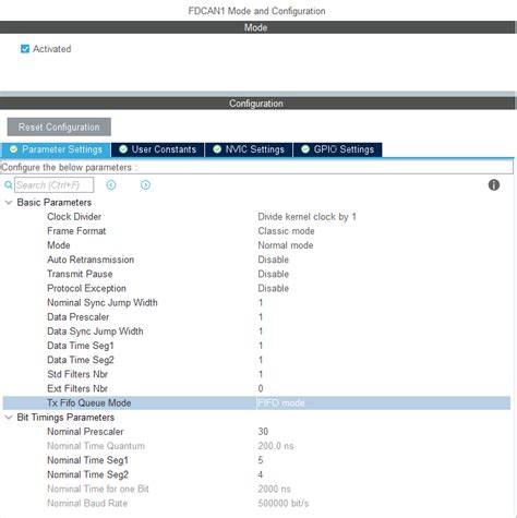 Solved Stm32g431 Fdcan Filter Doesnt Work Stmicroelectronics Community