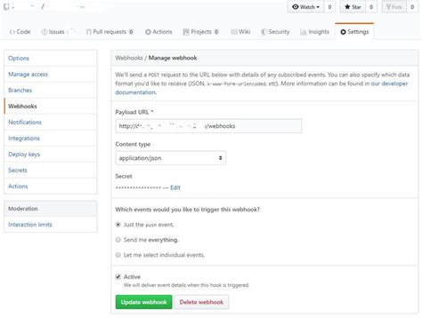 GitHub Rem486 Git Webhook Handler Node Js Web Handler Middleware