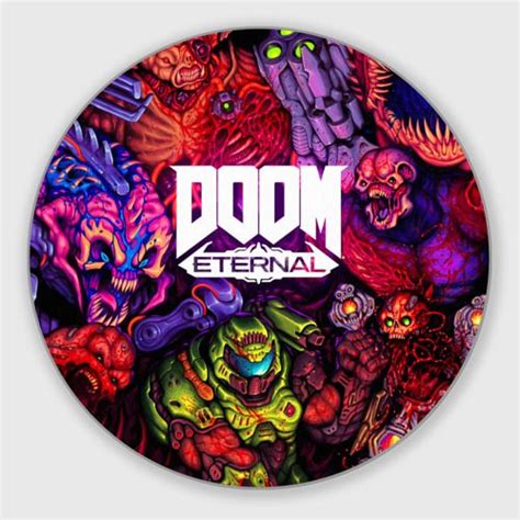 Doom Eternal палач рока Slayer Коврик для мыши купить с доставкой по выгодным ценам в интернет