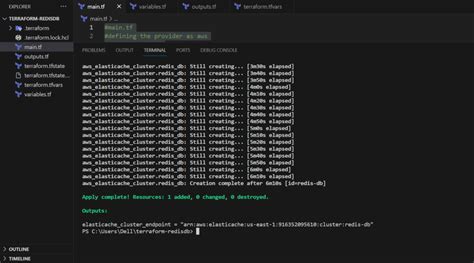 How To Create Redis Cluster In Aws Using Terraform
