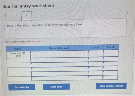 solved problem 8 2a algo record notes payable and notes