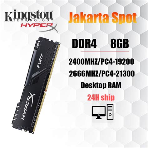 Jual 【jakarta Spot】4gb 8gb 16gb New Style Kingston Hyperx 2400 2666