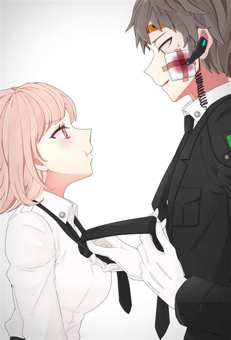 Hajime Hinata X Chiaki Nanami Manga Girl Anime Manga Anime Art Danganronpa Characters Anime
