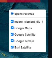 Python Set Uncheck The Folium Basemap Layers As Default Value Stack
