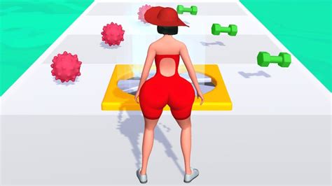 Satisfying And Relaxing Asmr Mobile Games Twerk Race 3d Youtube