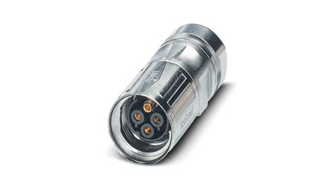 1607683 Phoenix Contact Circular Connector 4 Contacts Cable Mount M17 Connector Socket