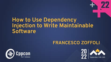 How To Use C Dependency Injection To Write Maintainable Software