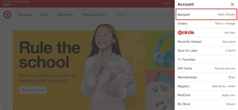 how to delete target account techcult