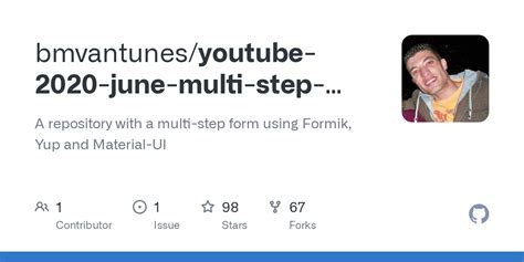 Youtube 2020 June Multi Step Form Formik Src Pages App Tsx At Master
