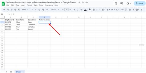 How To Remove Keep Leading Zeros In Google Sheets Software Accountant
