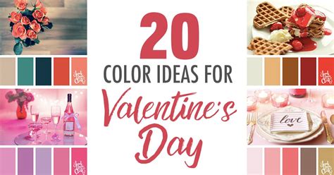 20 Color Palettes For Valentines Day Color Schemes For Valentines Crafts