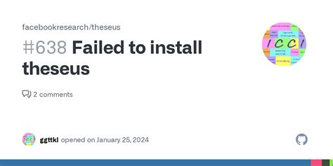 Failed To Install Theseus Issue Facebookresearch Theseus GitHub