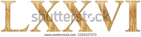 Roman Numeral Lxxvi Sex Et Septuaginta Stock Illustration 1226527573 Shutterstock
