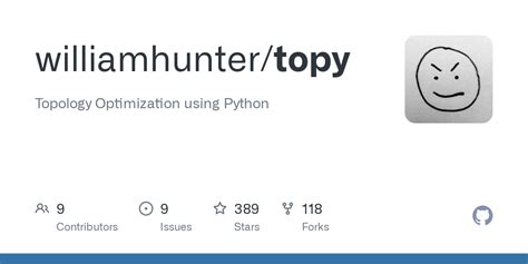 Github Williamhuntertopy Topology Optimization Using Python
