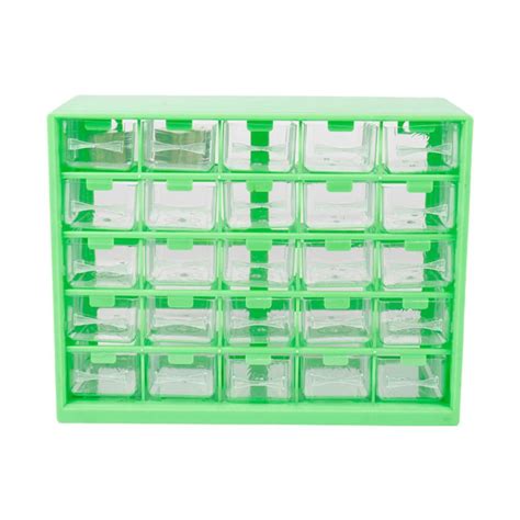 Carroterr Screw Organizer Hardware Organizer 25 Drawer Plastic Drawer Storage Storage Organizer