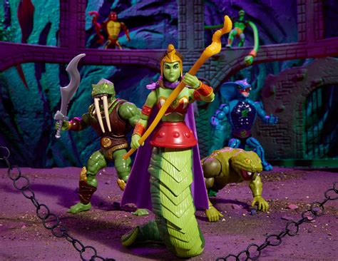 masters of the universe origins lady slither action figure mattel
