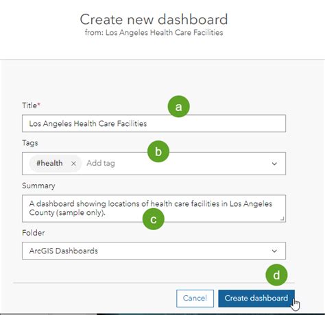 Create Your First Dashboard With Arcgis Dashboards