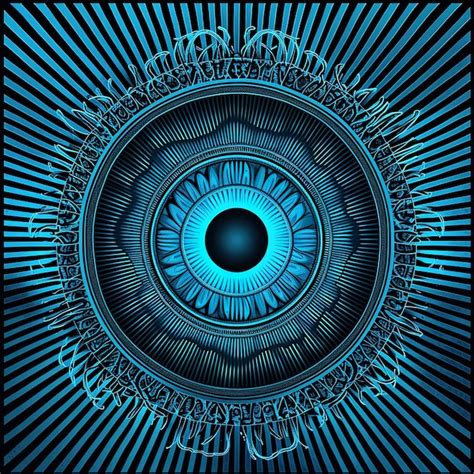 Symmetrical Geometric Lattice Pattern Parallel Perspective Projection