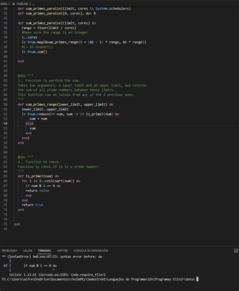 Solved I Have An Error In My Elixir Program My