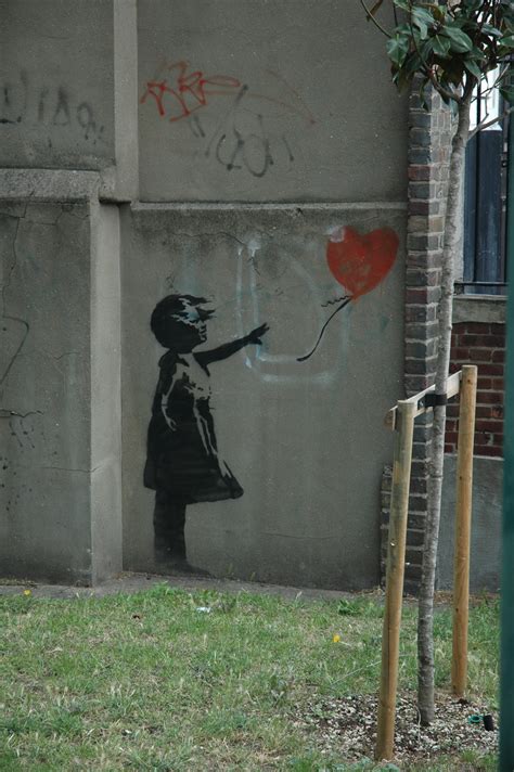 How Did Banksys Girl With Balloon End Up In A Shredder