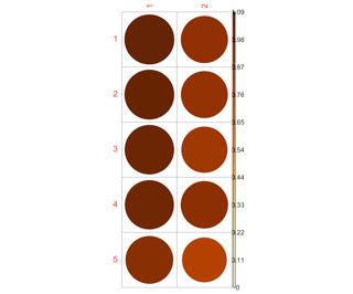 R How To Obtain Ideal Color Scale In Corrplot Stack Overflow