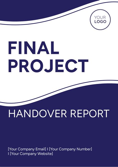 Free Handover Report Templates To Edit Online And Print
