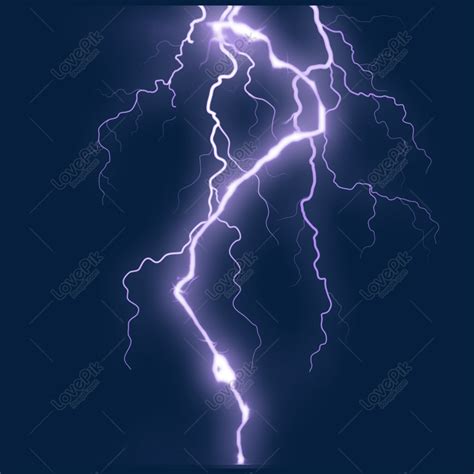 보라색 선형 번개 효과 Png 일러스트 무료 다운로드 Lovepik