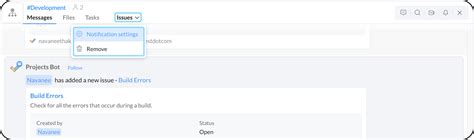 Zoho Projects Integration With Zoho Cliq