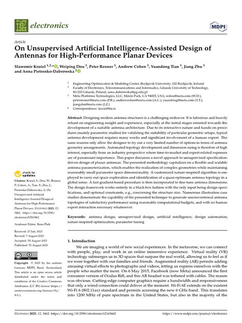 on unsupervised artificial intelligence assisted d pdf virtual