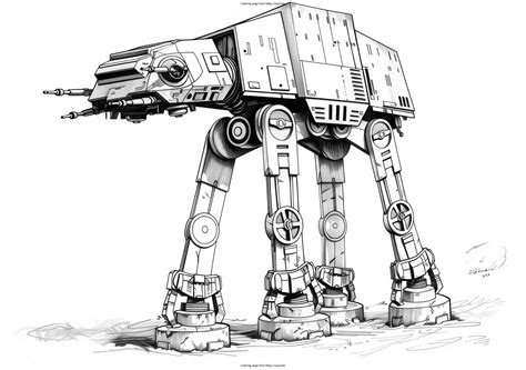 Atat Coloring Pages 2025