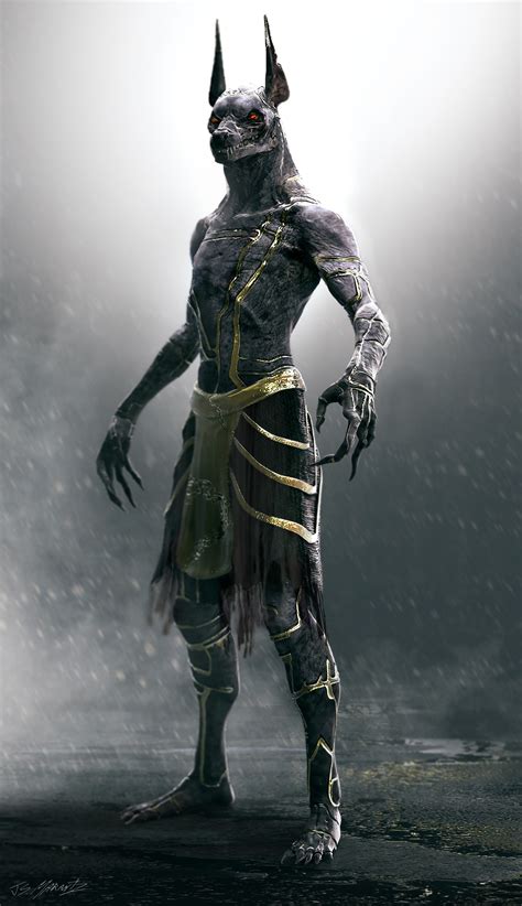 Jerad S Marantz Gods Of Egypt Anubis Designs